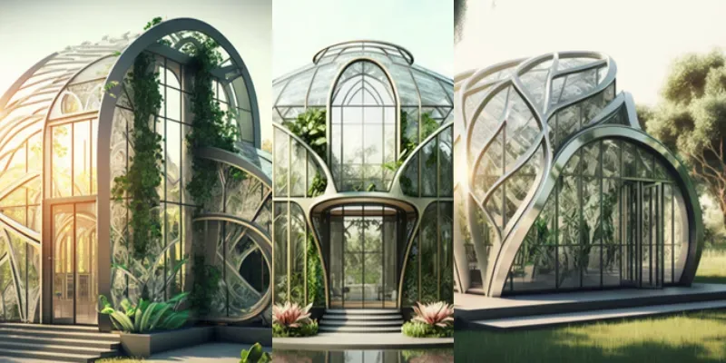 Parametric Greenhouse Architectures Midjourney Prompt | PromptBase