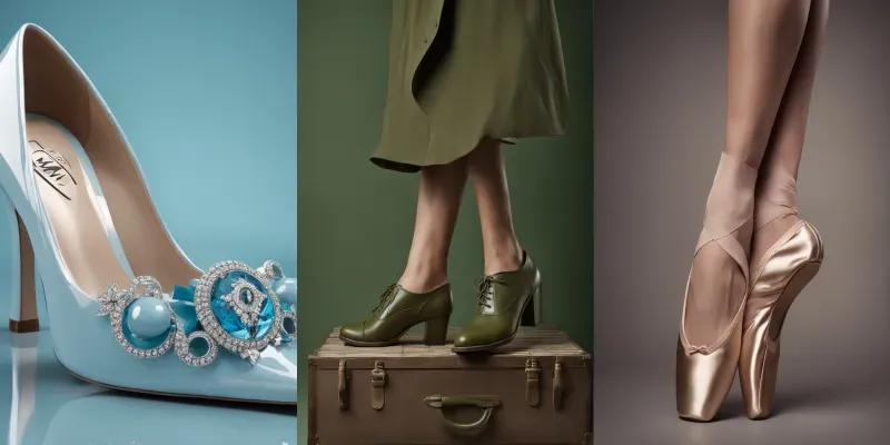 Shoe Designs And Shoe Modelings Stable Diffusion Prompt | PromptBase