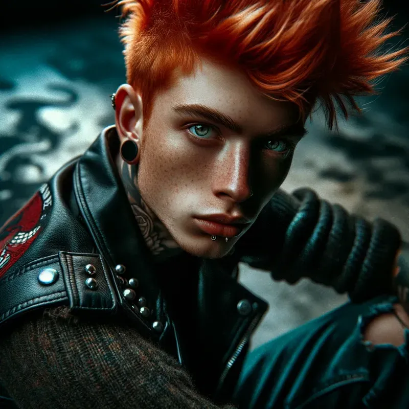 Punk Rock Portraits DALL·E Prompt | PromptBase