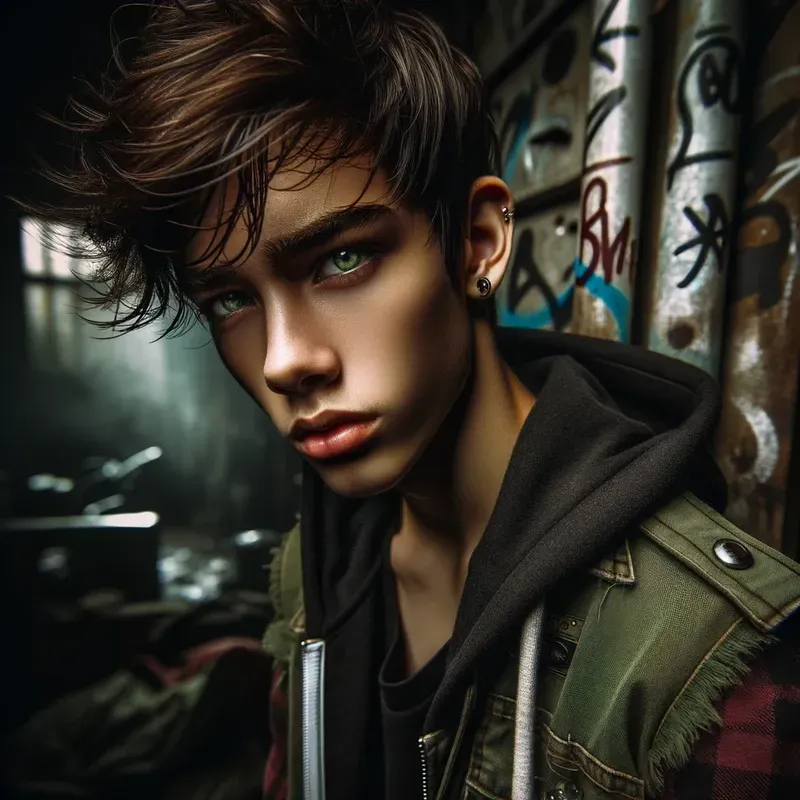 Punk Rock Portraits DALL·E Prompt | PromptBase