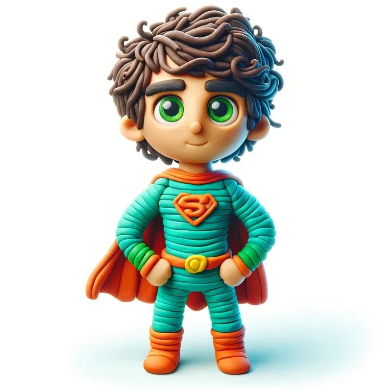 Cute Plasticine Characters DALL·E Prompt | PromptBase