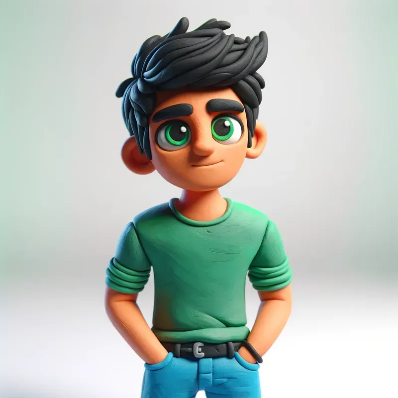 Cute Plasticine Characters DALL·E Prompt | PromptBase