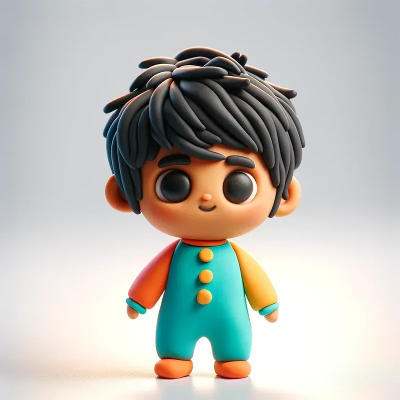 Cute Plasticine Characters DALL·E Prompt | PromptBase