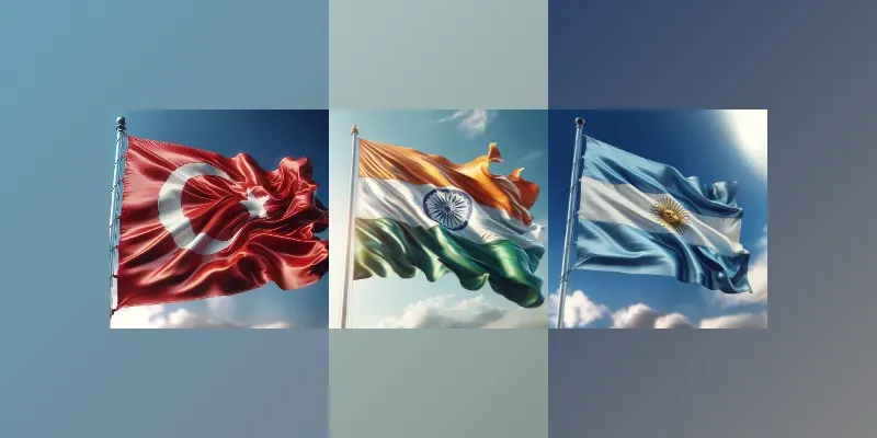 Waving Flags Photos DALL·E Prompt | PromptBase