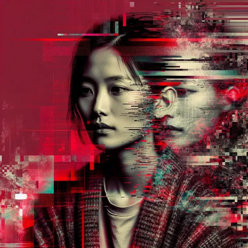 Glitched Portraits DALL·E Prompt | PromptBase