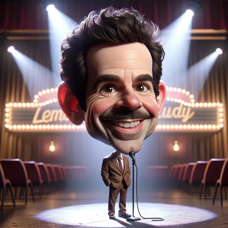 Lilliputian Celebrity Caricatures DALL·E Prompt | PromptBase