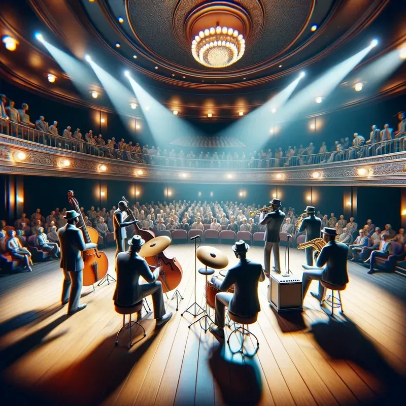 Lifelike Concert Imagery DALL·E Prompt | PromptBase