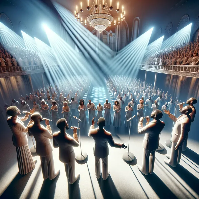 Lifelike Concert Imagery DALL·E Prompt | PromptBase