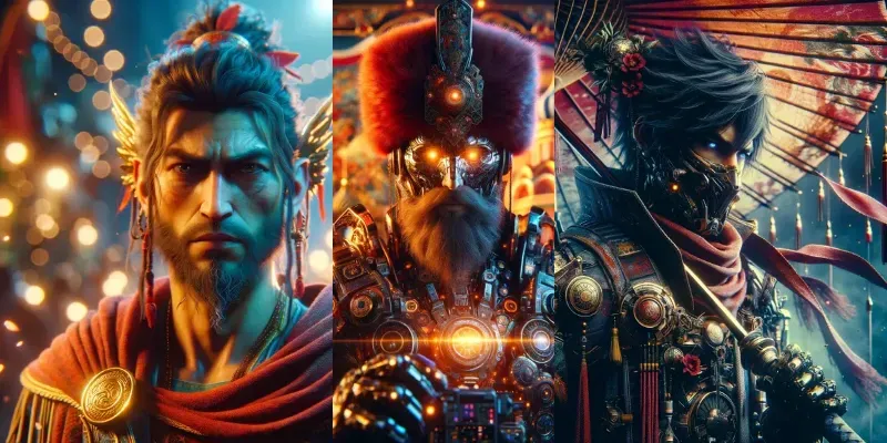 Fantasy Country Characters DALL·E Prompt | PromptBase