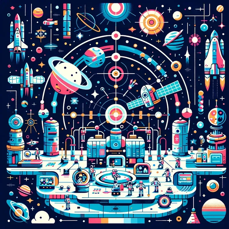 Vibrant Flat Scene Designs DALL·E Prompt | PromptBase