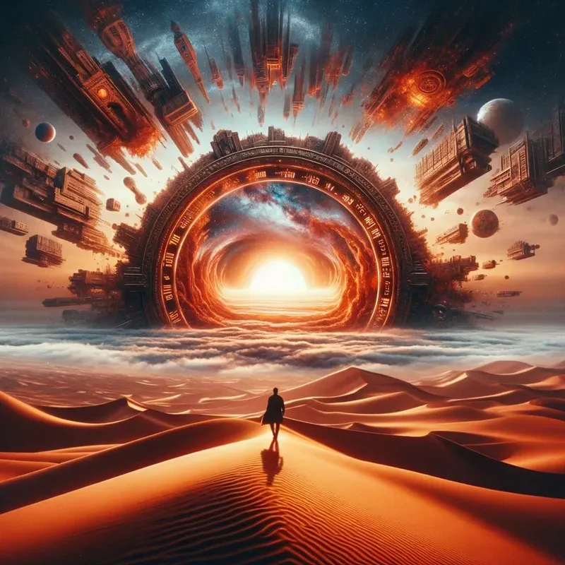 Dark Surreal Cinematic Collages DALL·E Prompt | PromptBase