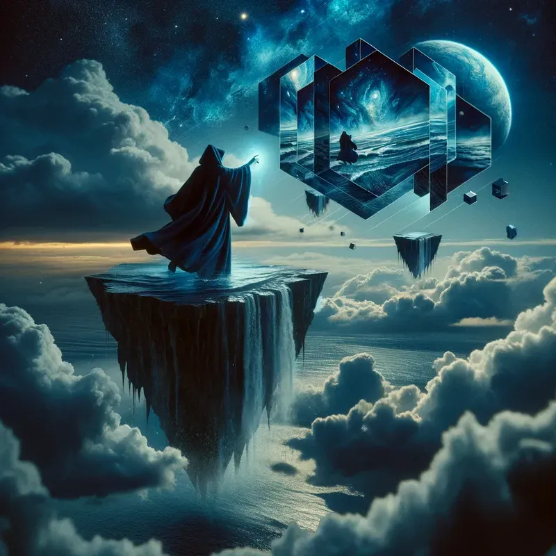 Dark Surreal Cinematic Collages DALL·E Prompt | PromptBase