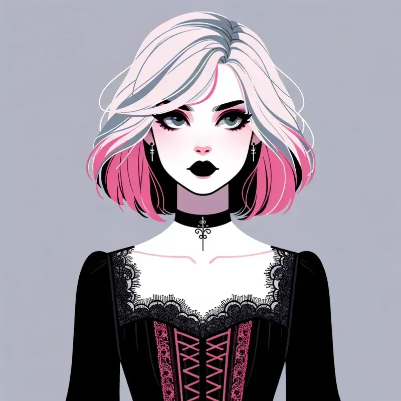 Emo Vibe Vectors DALL·E Prompt | PromptBase
