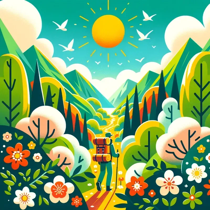 Spring Awakening Illustrations DALL·E Prompt | PromptBase