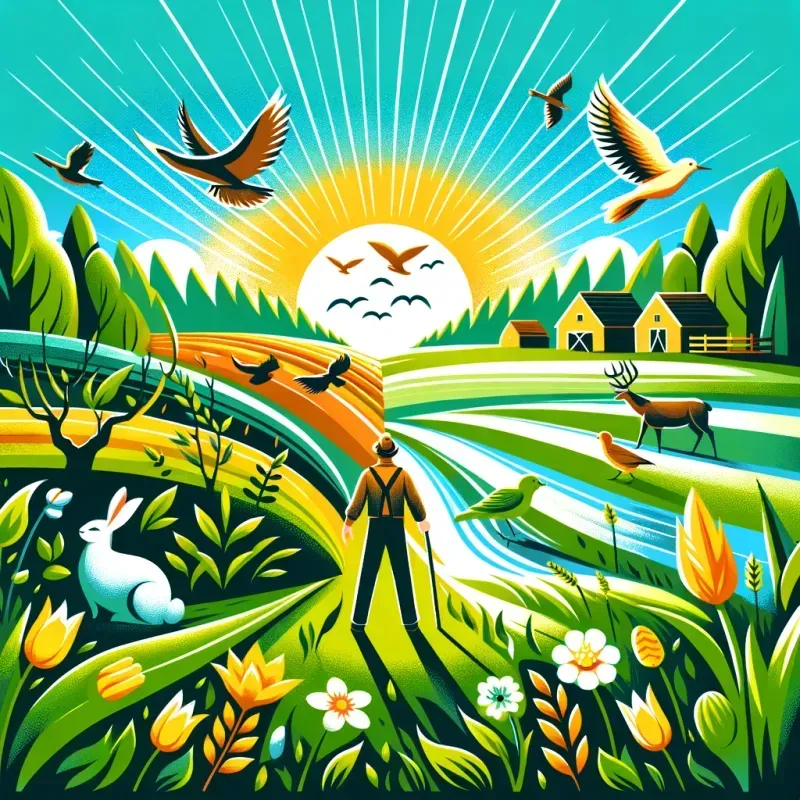 Spring Awakening Illustrations DALL·E Prompt | PromptBase