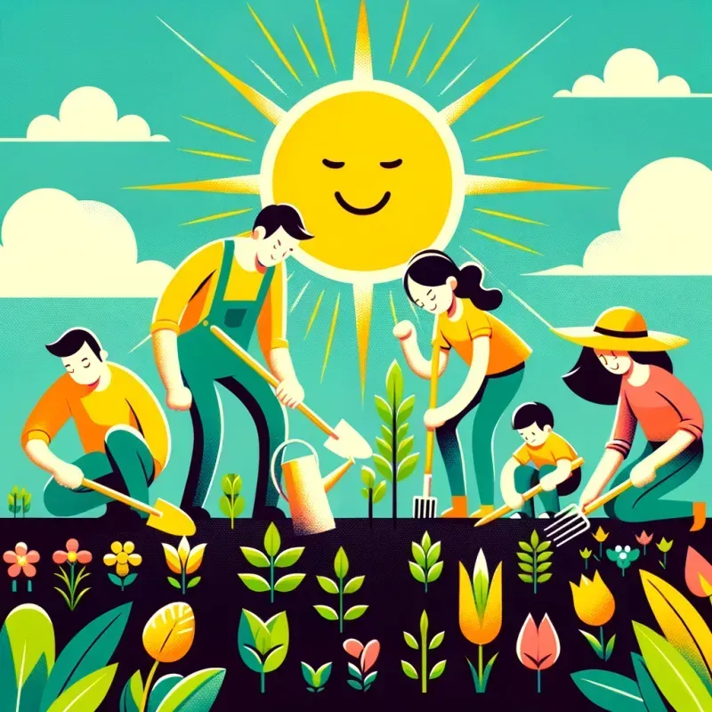 Spring Awakening Illustrations DALL·E Prompt | PromptBase