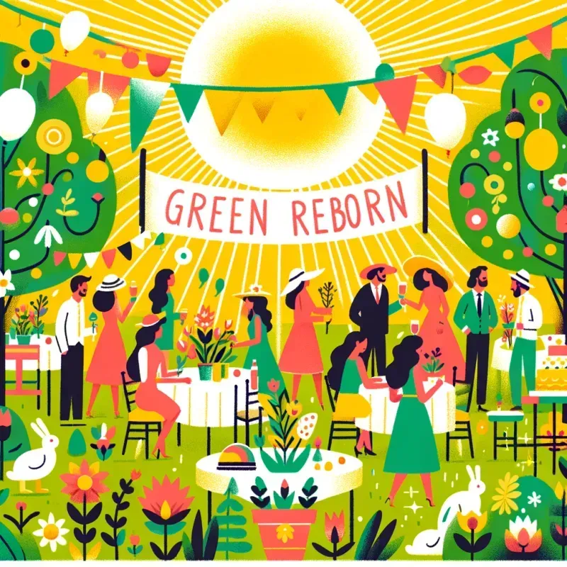 Spring Awakening Illustrations DALL·E Prompt | PromptBase