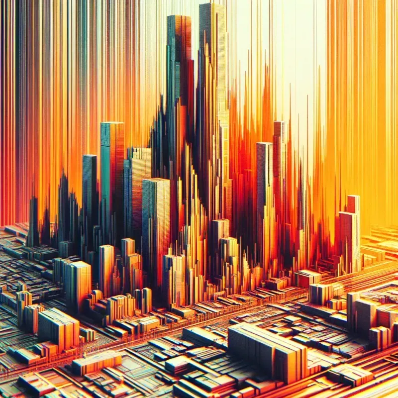 Cinematic Glitch Objects DALL·E Prompt | PromptBase