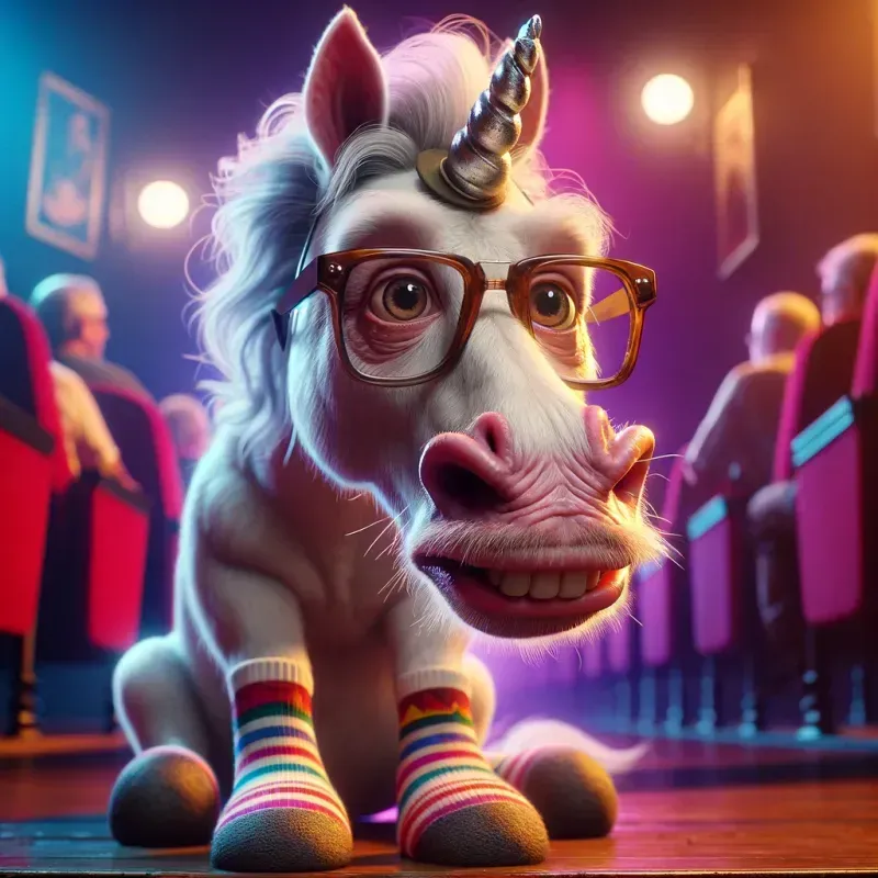 Cinematic Cartoon Spectacles DALL·E Prompt | PromptBase