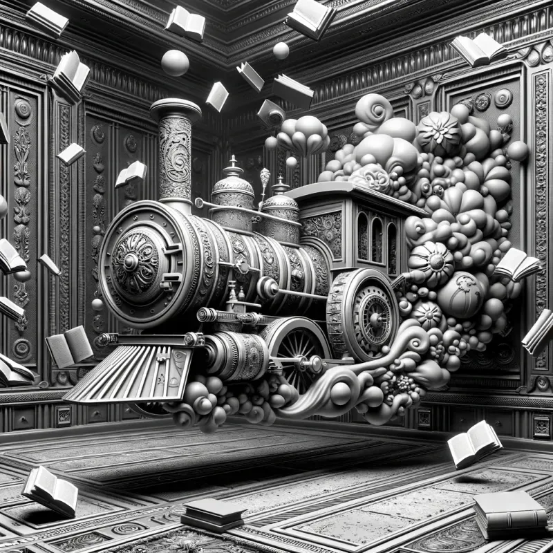 3D Vintage Surreal Objects DALL·E Prompt | PromptBase