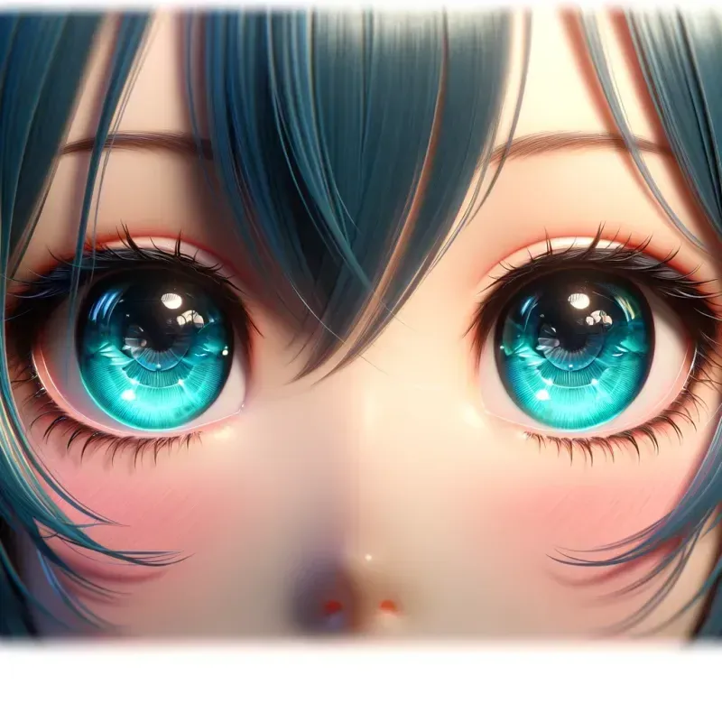 Adorable Anime Cinematic Eyes DALL·E Prompt | PromptBase
