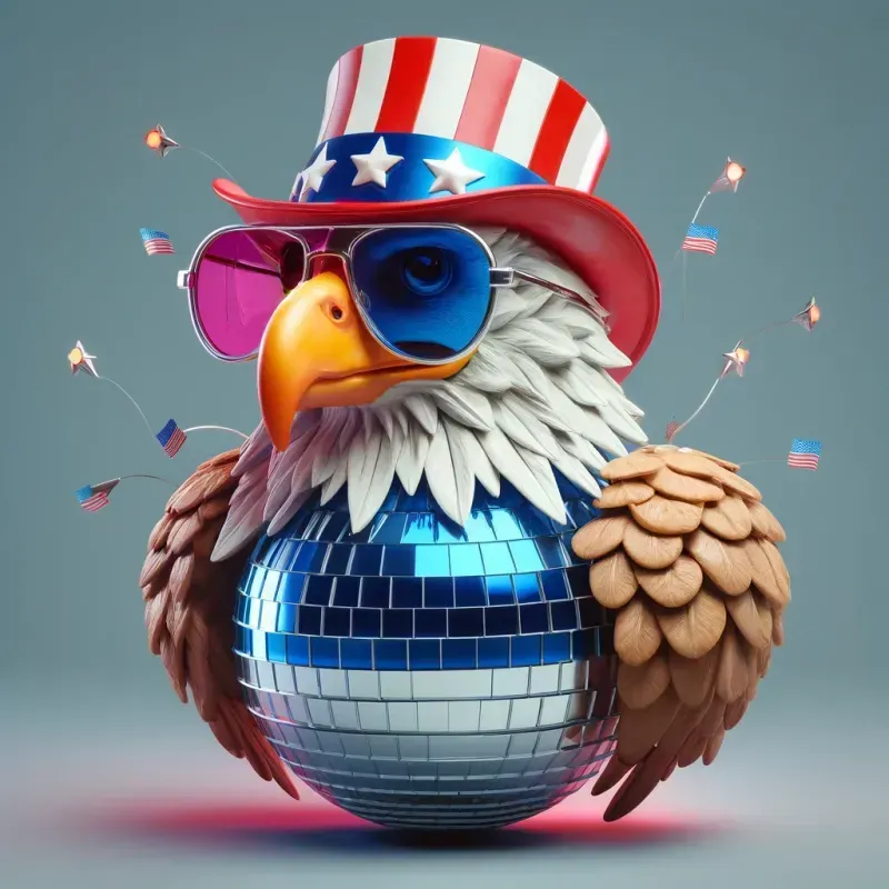 3D Realistic Patriotic Designs DALL·E Prompt | PromptBase