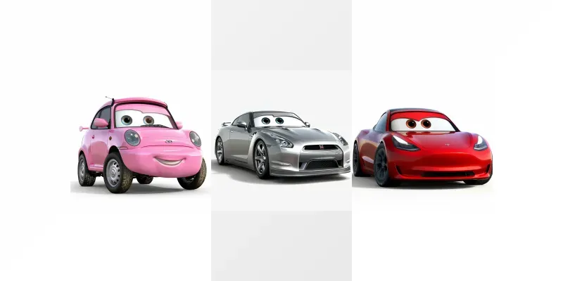 Pixar Cars Custom Characters Generator App | PromptBase