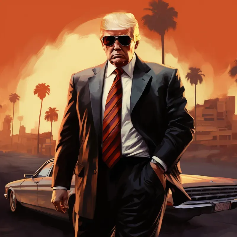 Gta Portrait Style Midjourney Prompt | PromptBase