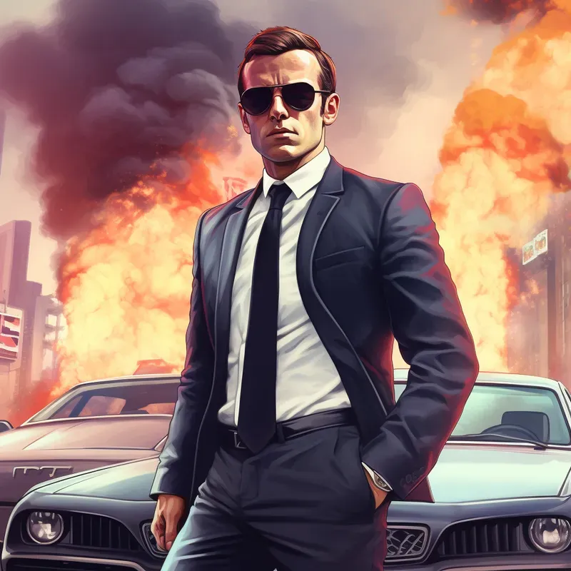 Gta Portrait Style Midjourney Prompt | PromptBase