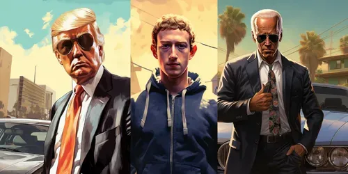 Gta Style Portraits Midjourney Prompt | PromptBase