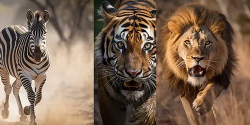 Captivating Wild Animal Action Shots Midjourney Prompt | PromptBase