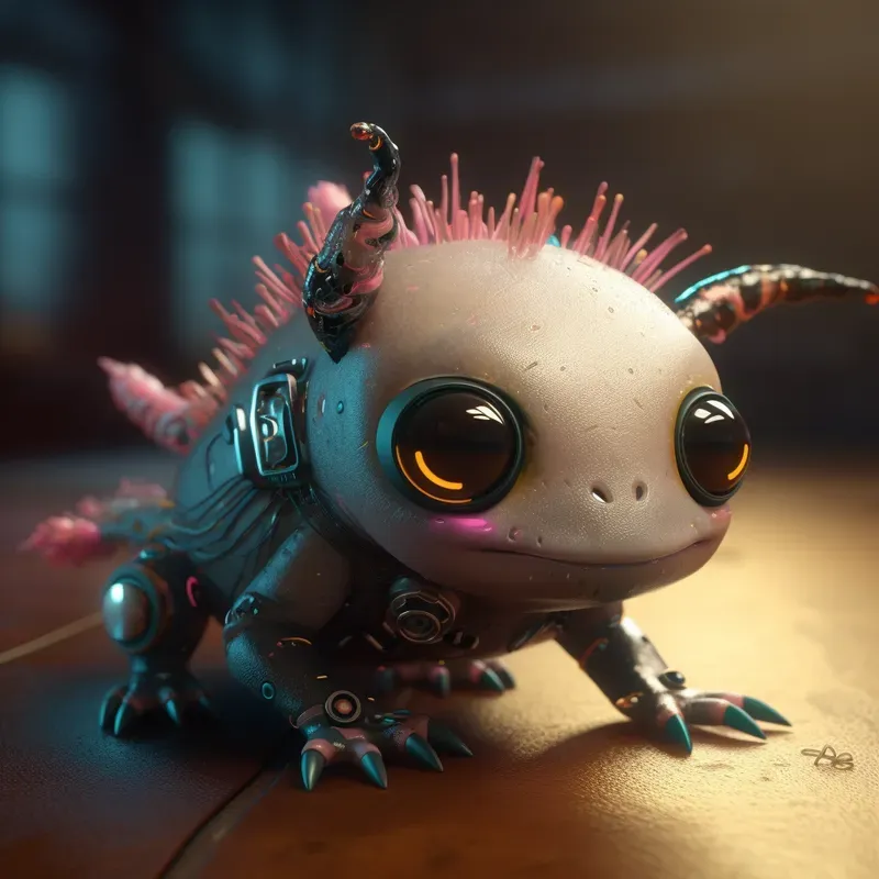 Cyber Animals A Futuristic Twist Midjourney Prompt | PromptBase