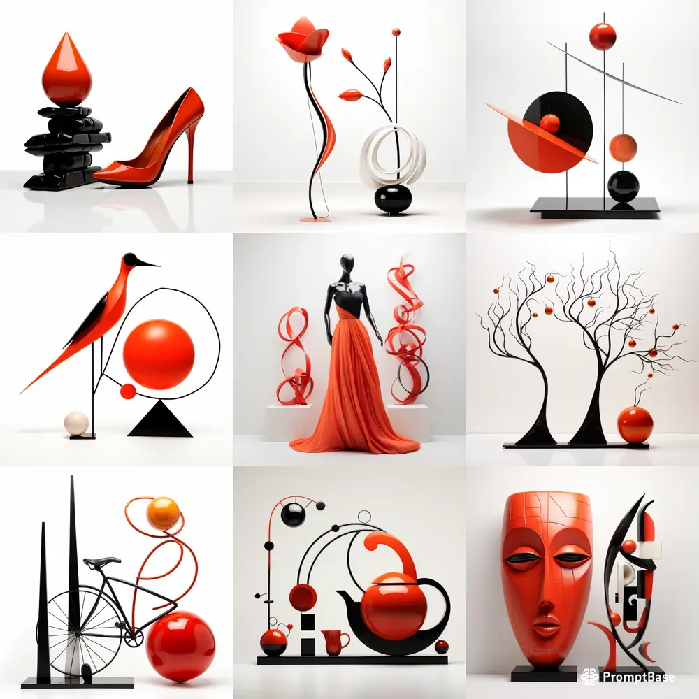 Abstract Kinetic Forms Midjourney Prompt | PromptBase