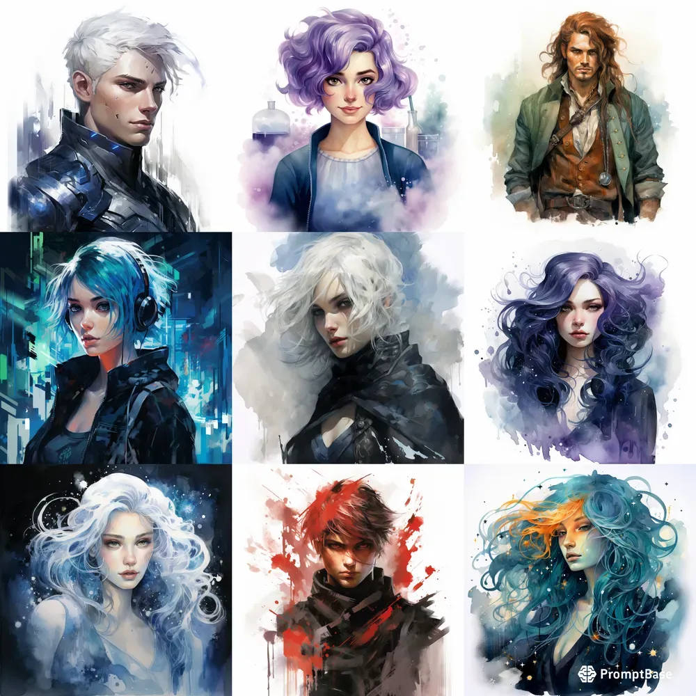 Fantasy Character Creation Kits Midjourney Prompt | PromptBase