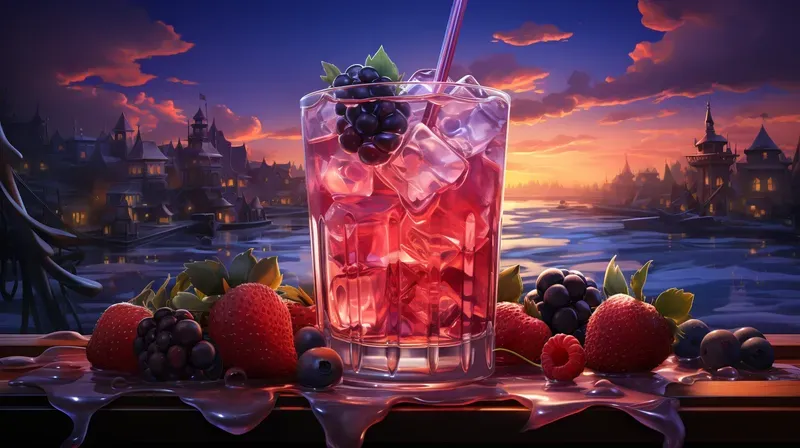 Pixarstyle Cocktail Images Midjourney Prompt | PromptBase