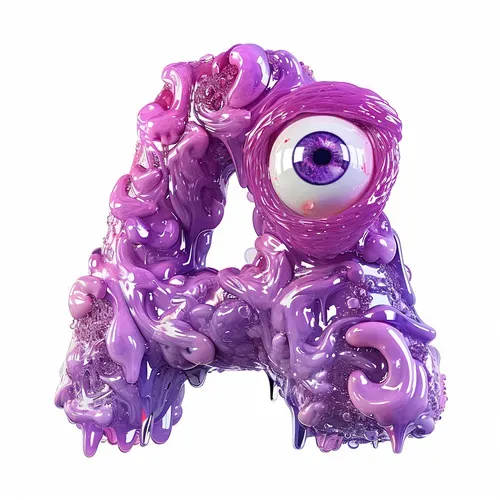 Silly Surrealism Letter Monster Creator App | PromptBase