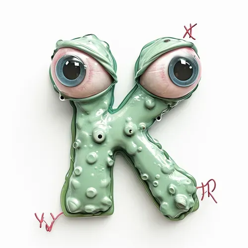 Silly Surrealism Letter Monster Creator App | PromptBase