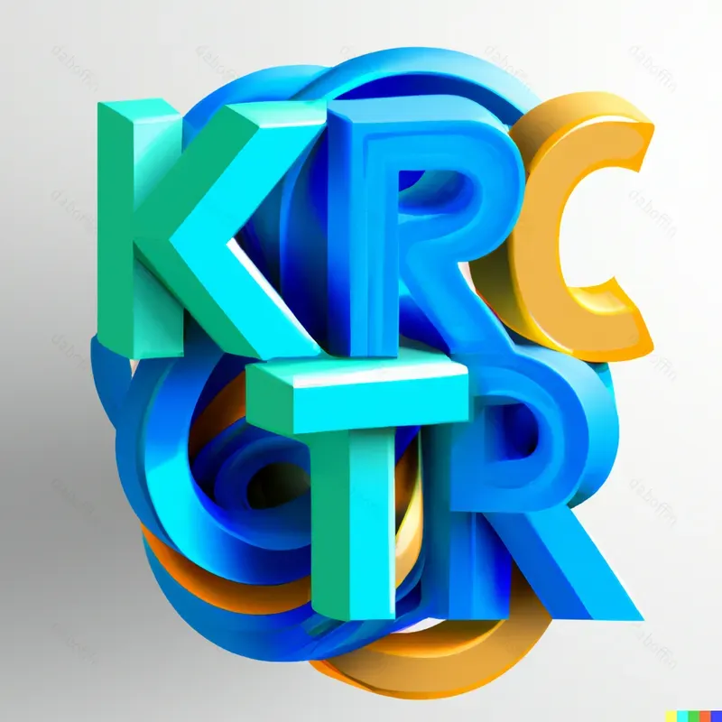 Abstract 3d Text Based Logo DALL·E Prompt | PromptBase