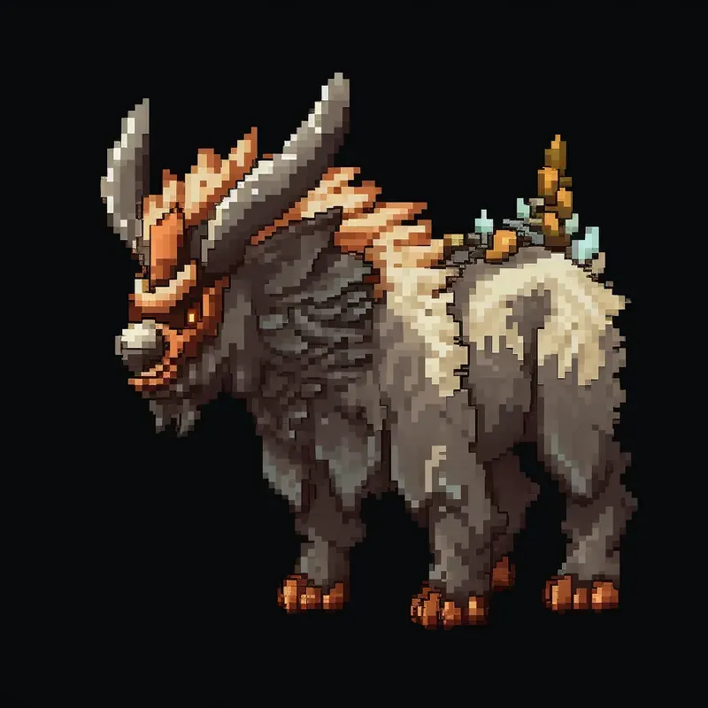 Game Pixel Fantasy Creature Designs Midjourney Prompt | PromptBase