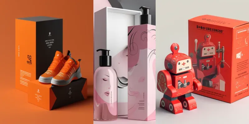 Modern Packaging Designs Midjourney Prompt | PromptBase