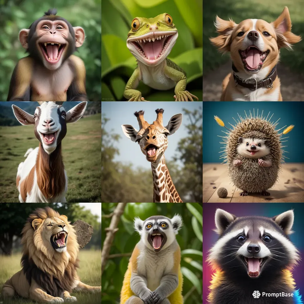 Funny Animal Potraits Leonardo Ai Prompt | PromptBase