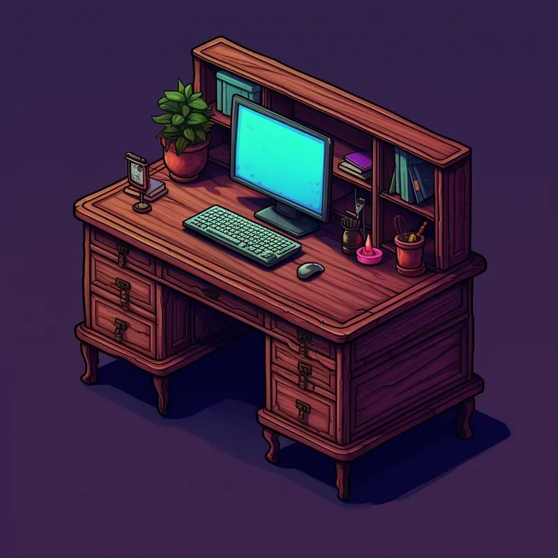 32 Bit Pixel Art One Clicks Away Midjourney Prompt | PromptBase