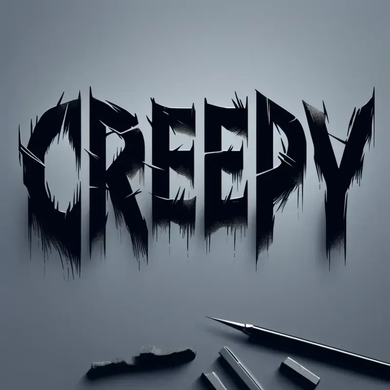Spooky Words Text For Halloween DALL·E Prompt | PromptBase