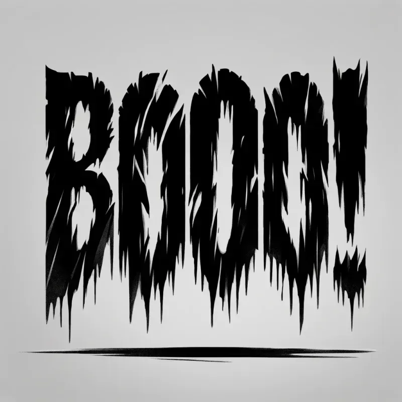 Spooky Words Text For Halloween DALL·E Prompt | PromptBase