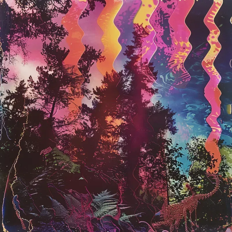 Trippy Cover Art Midjourney Prompt | PromptBase