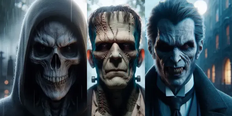 Hyper Realistic Horror Movie Characters Generator App | PromptBase