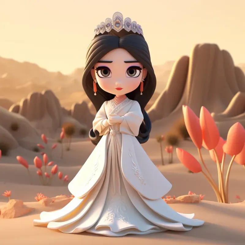 Disney Princesses In Custom Outfits Midjourney Prompt | PromptBase