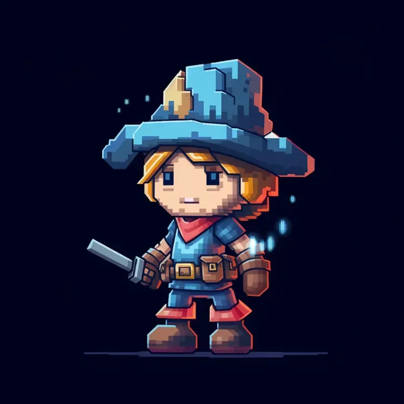 Cute Pixel Cartoon Characters Midjourney Prompt | PromptBase