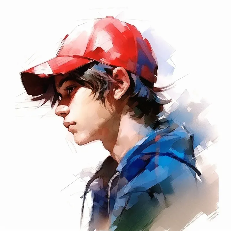 Artistic Profile Portrait Illustrations Midjourney Prompt | PromptBase