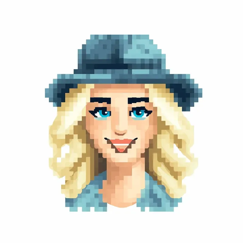 Custom Pixel Art Face Profile Avatars Midjourney Prompt | PromptBase